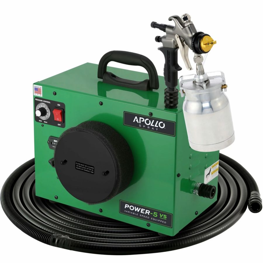 Apollo Power-5 VS HVLP Turbine Systems — Advanced Machinery