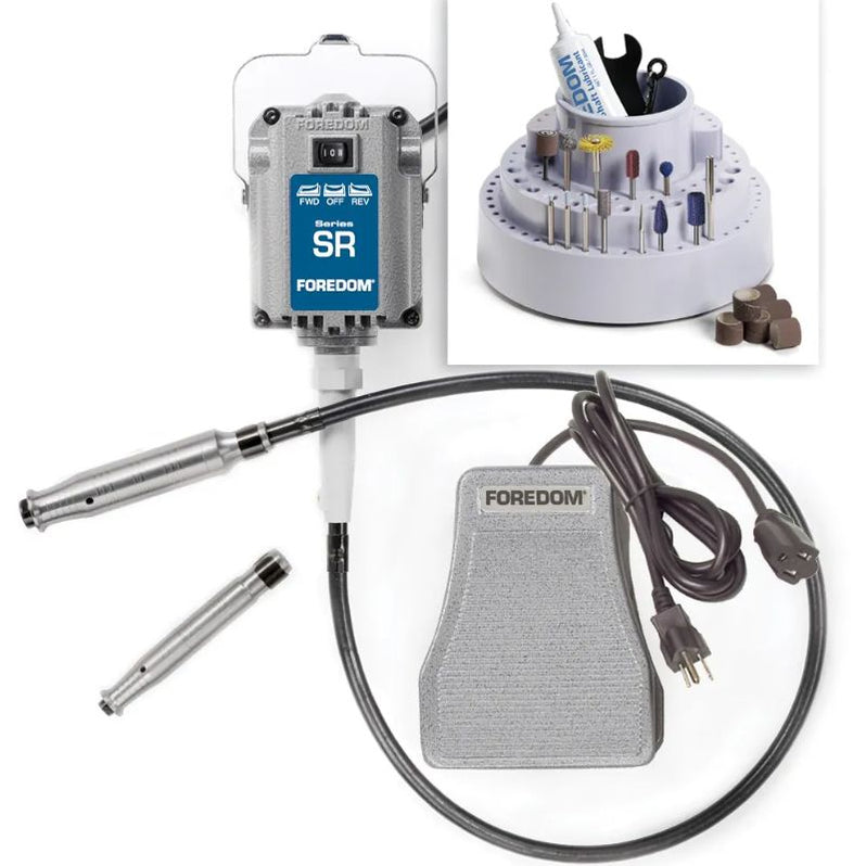 Multitool Deluxe Kit with Grinder Belt, Motor, and Stand — Advanced ...