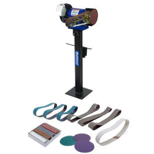 Multitool Deluxe Kit with Grinder Belt, Motor, and Stand — Advanced ...